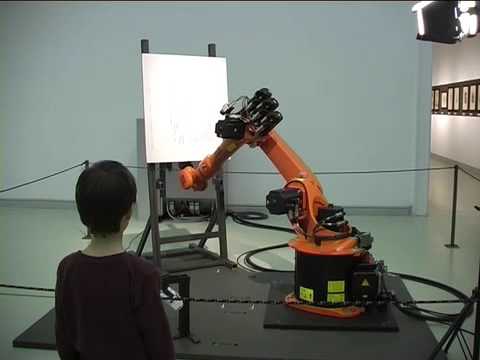Da li i ti želiš portret sa potpisom industrijskog robota? [VIDEO ...